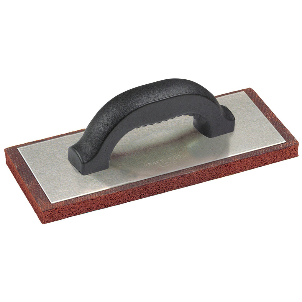 Kraft Tool PL310P 12" x 5" x 3/4" Jumbo Red Rubber Float with Plastic – EIO.com