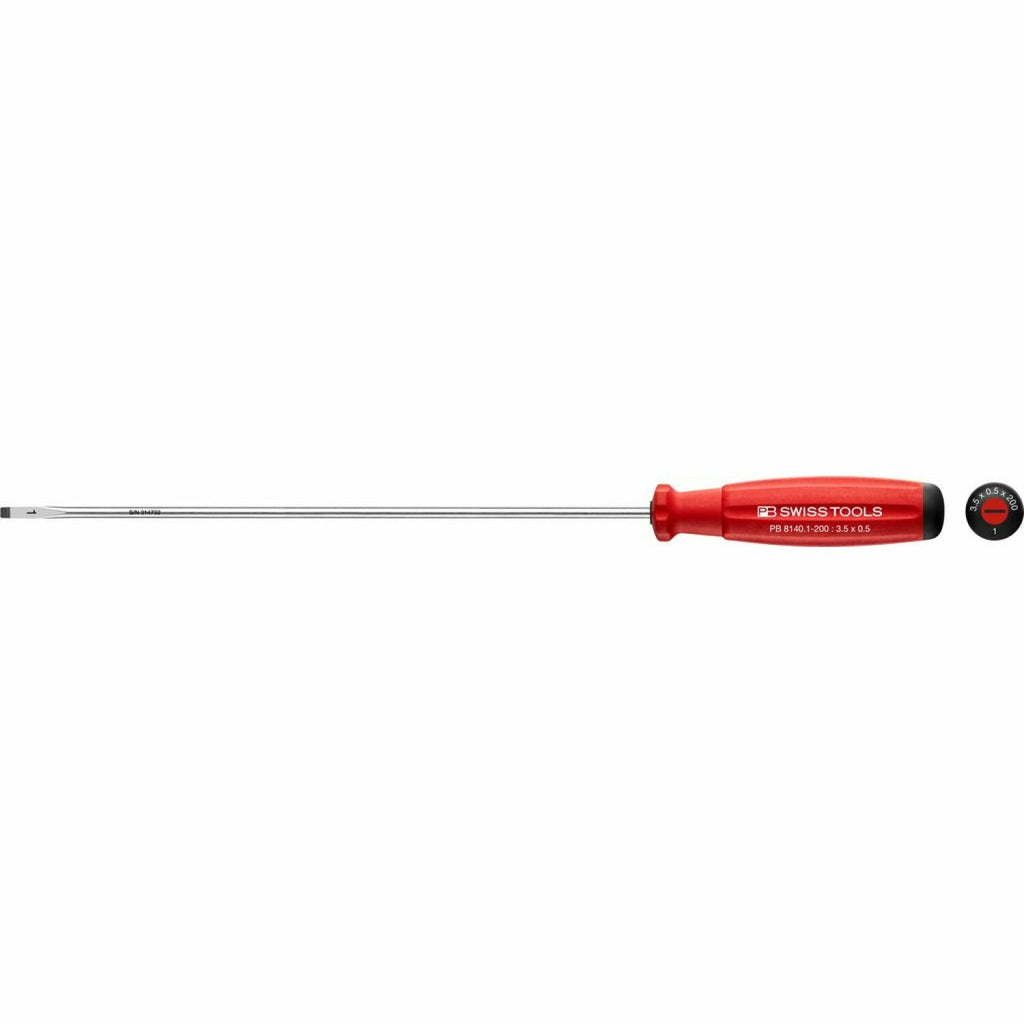 PB Swiss PB 8140.1-200 Slotted screwdriver SwissGrip, 200 mm – EIO.com
