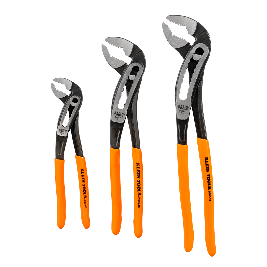 Klein Tools D5053KIT Classic Klaw Pump Pliers Set, 3 Pc. – EIO.com