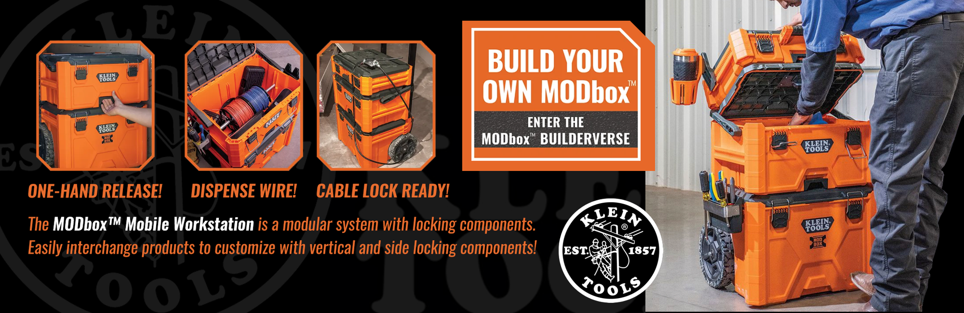 Klein Tools Modbox Mobile Workstation Series —