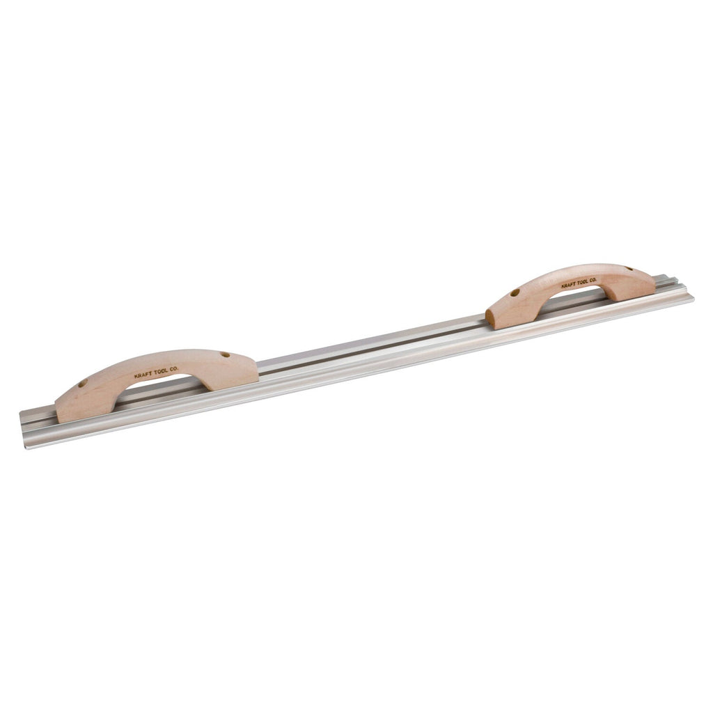 Kraft Tool CF041 36" x 3-1/4" Hand & Curb Magnesium Darby with 2 Wood ...