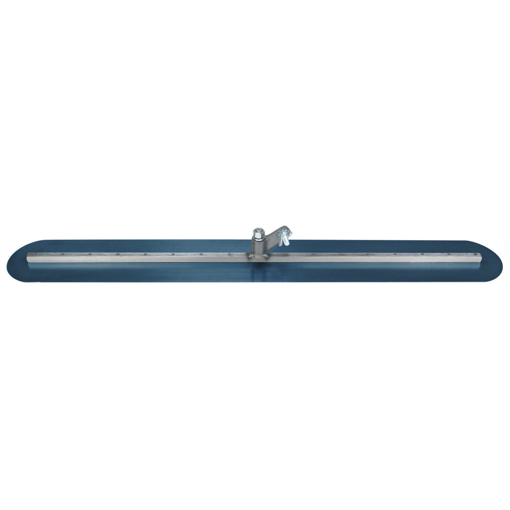 Kraft Tool CC624B 24" Round End Blue Steel Fresno Trowel with Swivel B ...