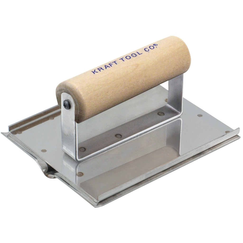 Kraft Tool CF119 6" x 5" 1/2"D Jumbo Hand Groover with Wood Handle ...