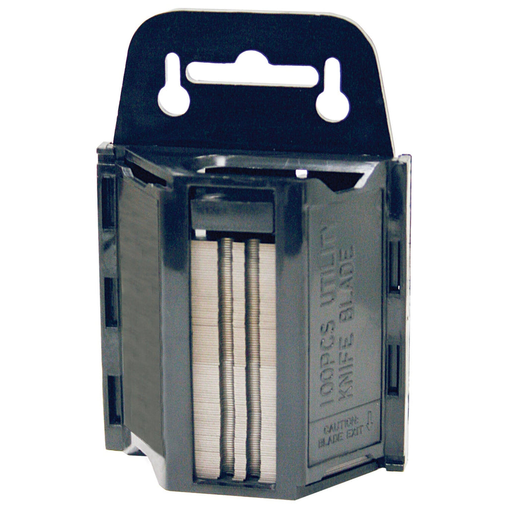 Kraft Tool DW079 Professional Heavy-Duty Utility Knife Blade 100 Pack ...