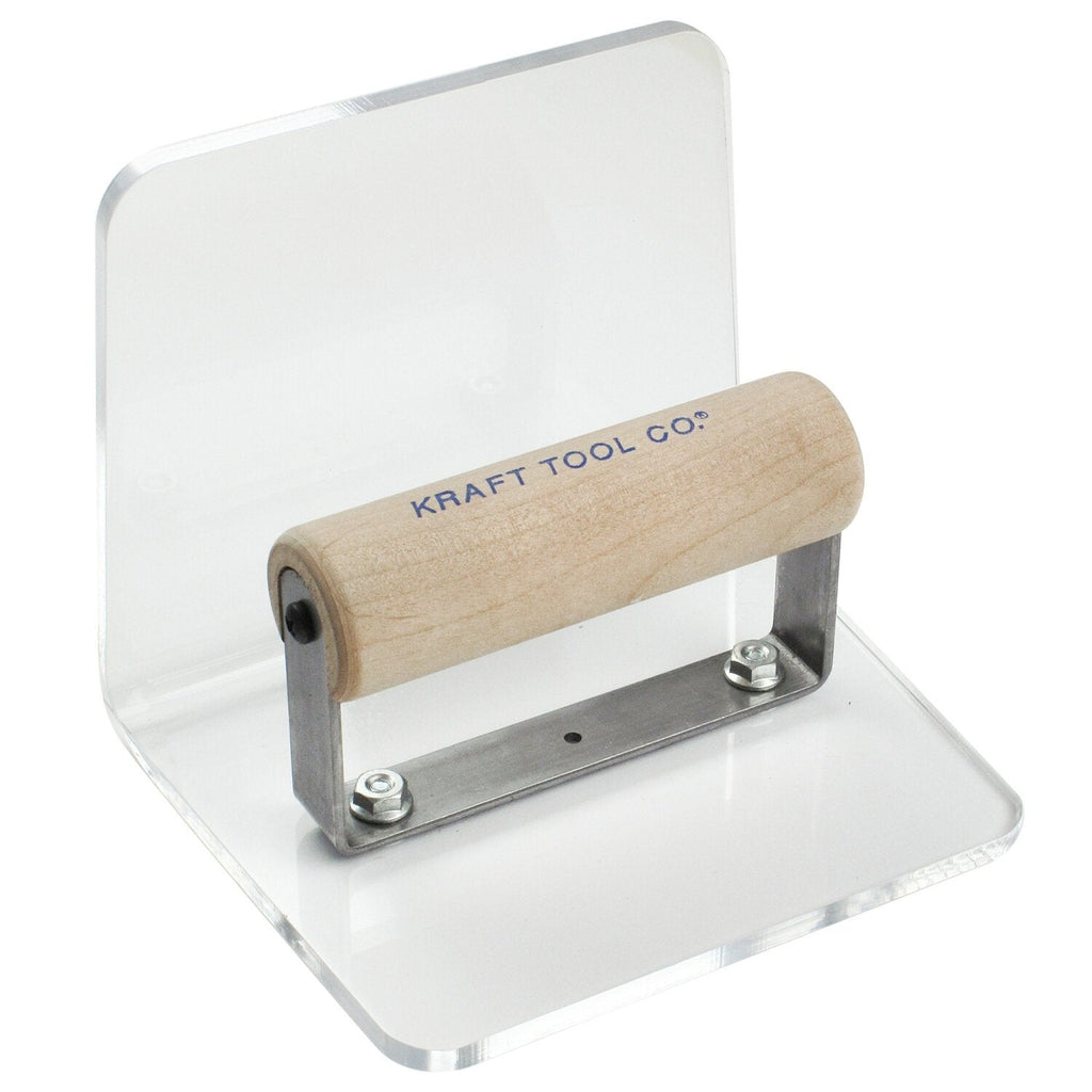 Kraft Tool PL656T Tapered Plastic Inside Cove Step Tool 1/2"R with Woo ...