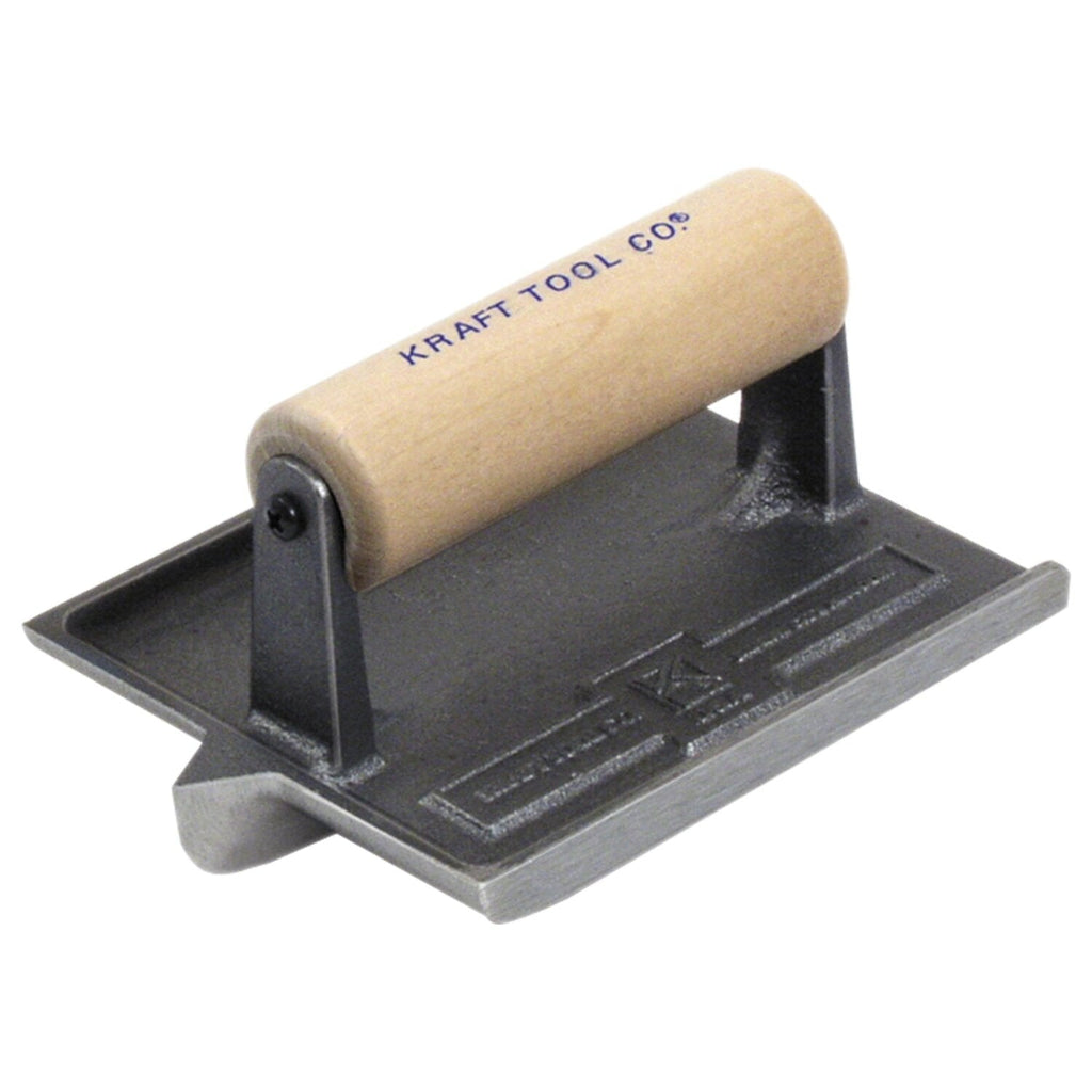 Kraft Tool CF299 6" x 4-1/2" 5/8"D Iron Groover with Wood Handle – EIO.com