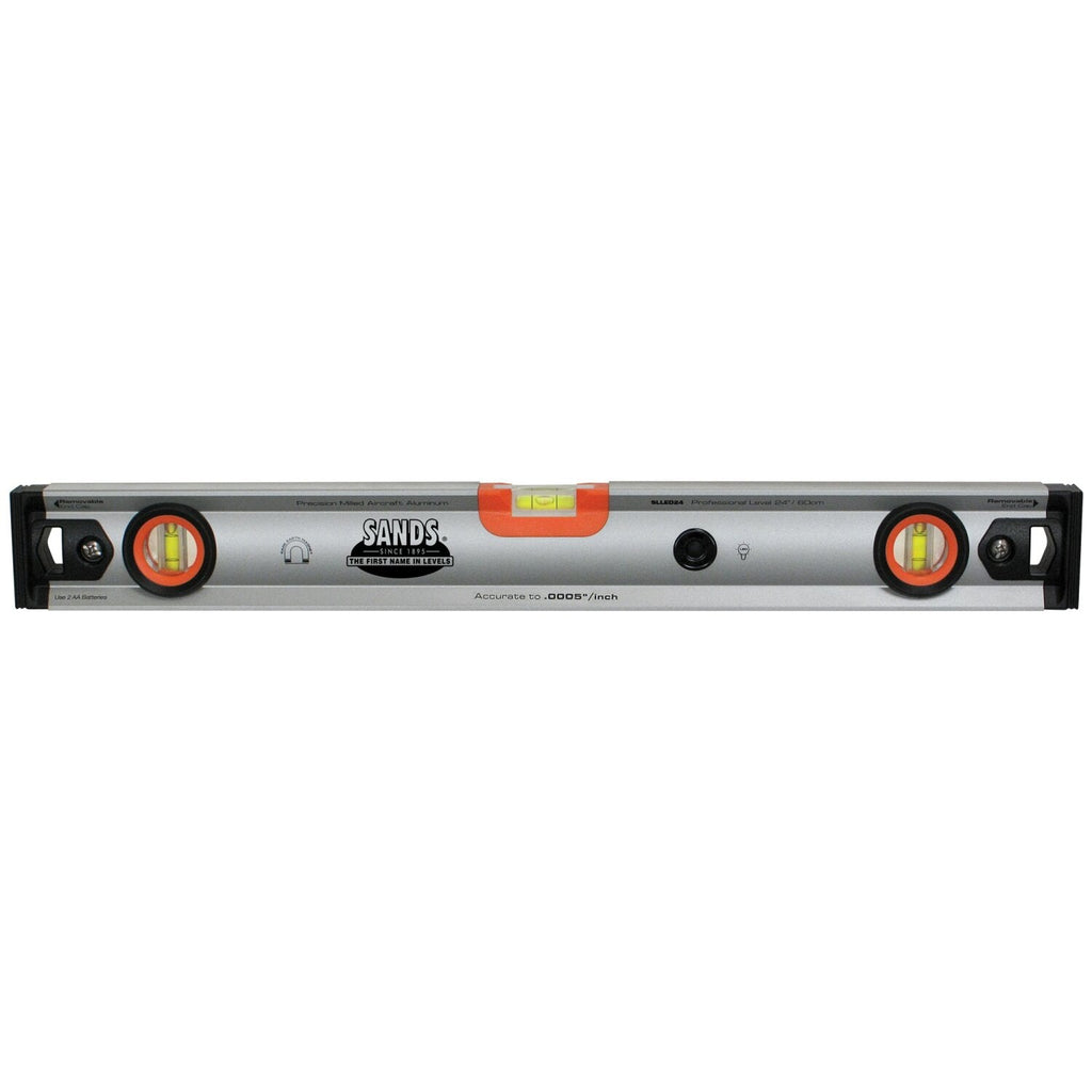 Sands Level & Tool SLLED48 48" Professional Magnetic LED Level – EIO.com