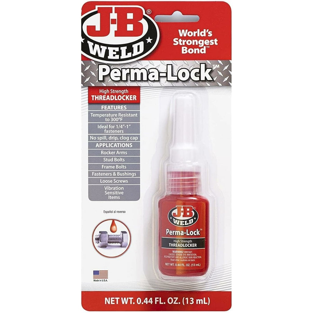 J-B Weld 27113 Perma-Lock Red Threadlocker, 13 mL – EIO.com
