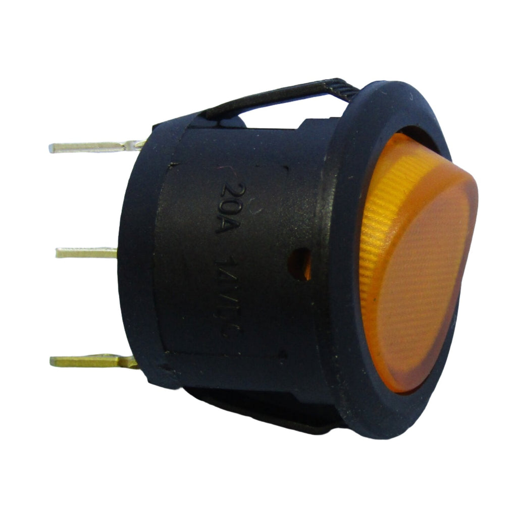 Philmore 30-16123 Lighted Snap-In Round Rocker Switch – EIO.com