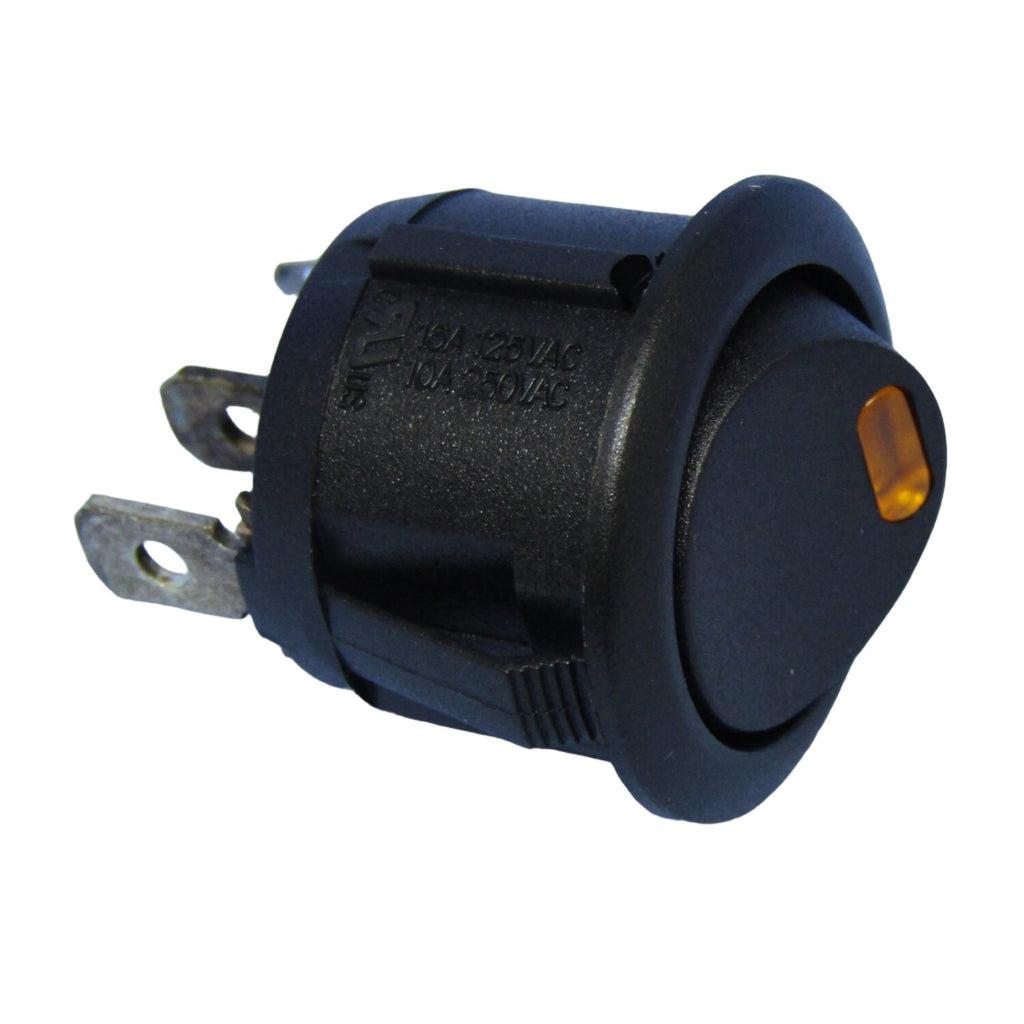 Philmore 30-16223 Lighted Snap-In Round Rocker Switch – EIO.com