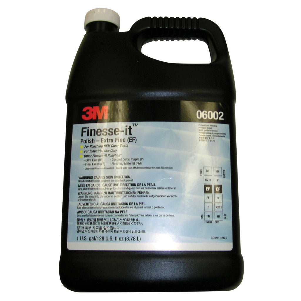 3M Finesse-it Polish Standard Series, 06002, Extra Fine (110), White,W ...