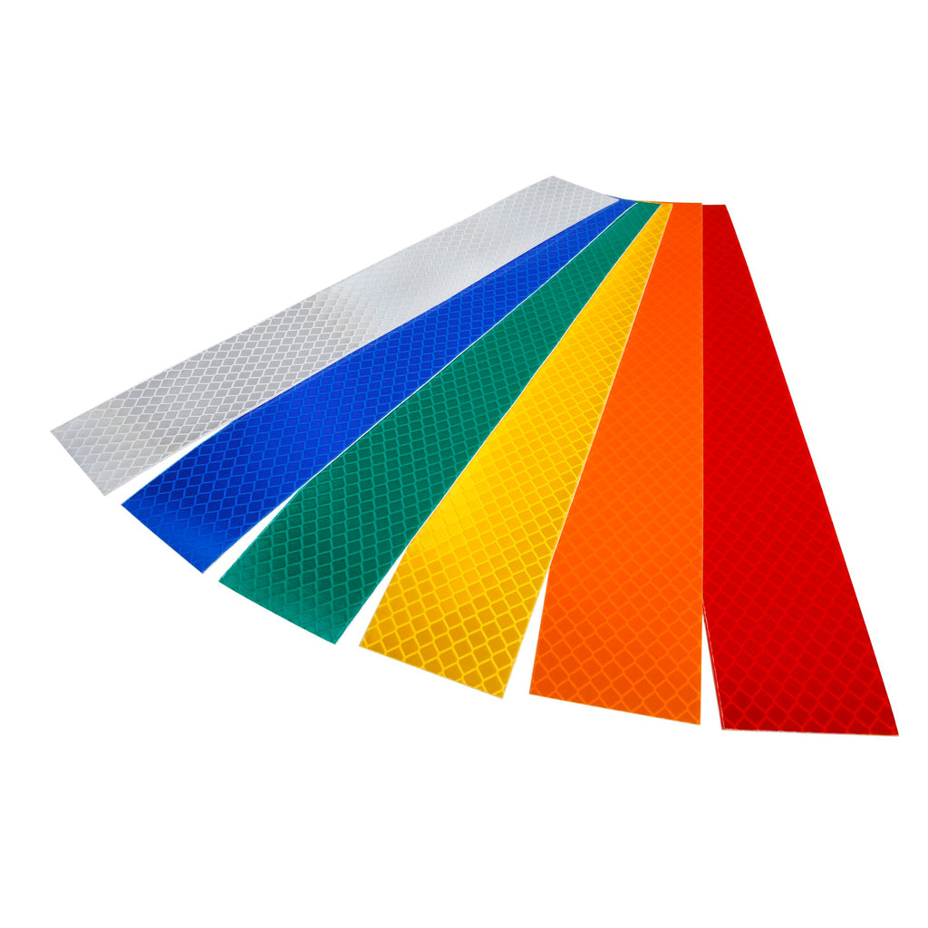 3M Diamond Grade Flexible Prismatic Conspicuity Markings 973-10NL,Whit ...