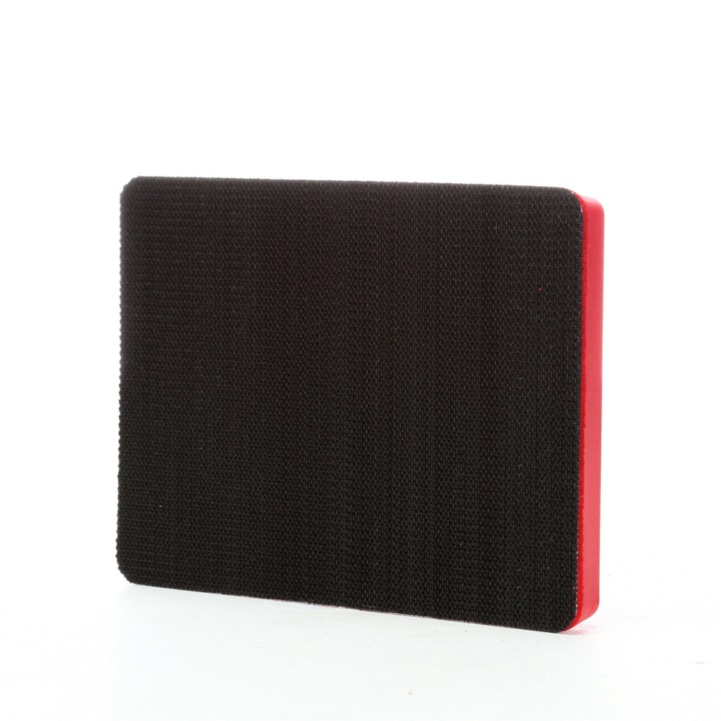 3M Hookit Pad 20433, 3 in x 4 in x 1/2 in Red Foam – EIO.com
