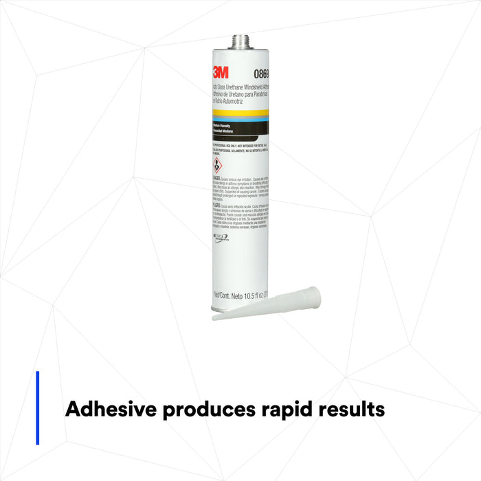 3M Auto Glass Urethane Windshield Adhesive, 08693, 10.5 fl ozCartridge ...