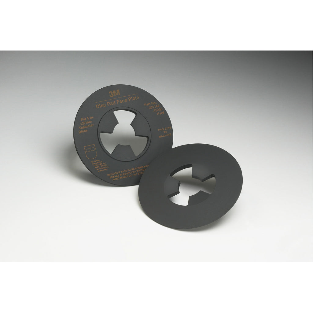 3M Disc Pad Face Plate 14270, 4-1/2 in, Hard Black – EIO.com