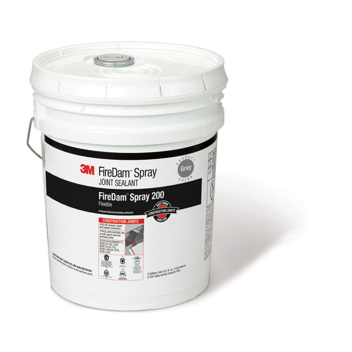 3M FireDam Spray 200, Gray, 5 Gallon (Pail), Drum — EIO.com