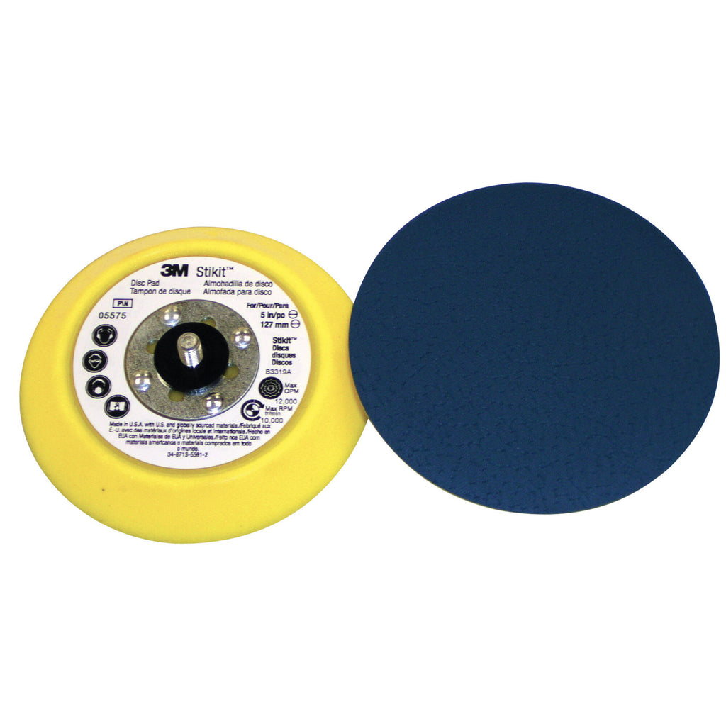 3M Stikit Disc Pad 05575, 5 in x 3/4 in x 5/16-24 External – EIO.com