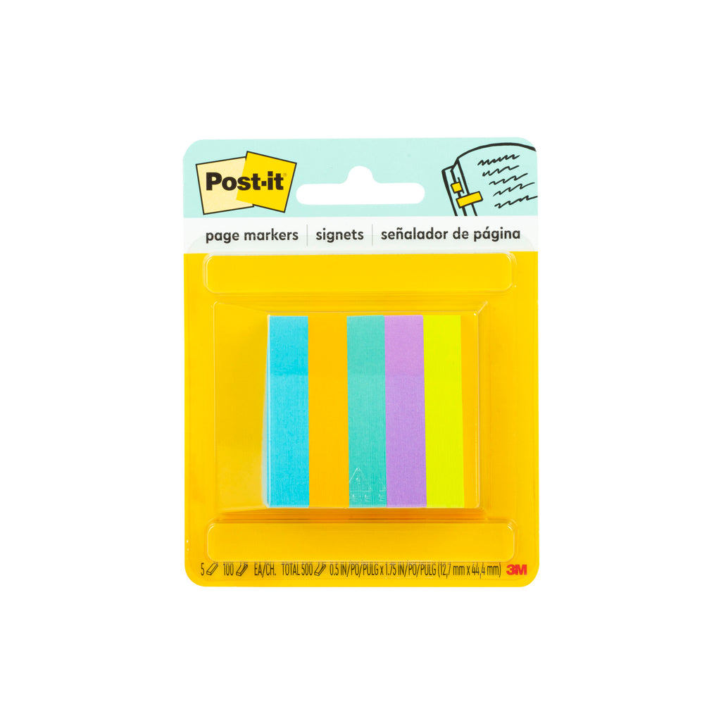Post-it® Page Marker 671-4AU, 7/8 in x 2 7/8 in x (22 – EIO.com