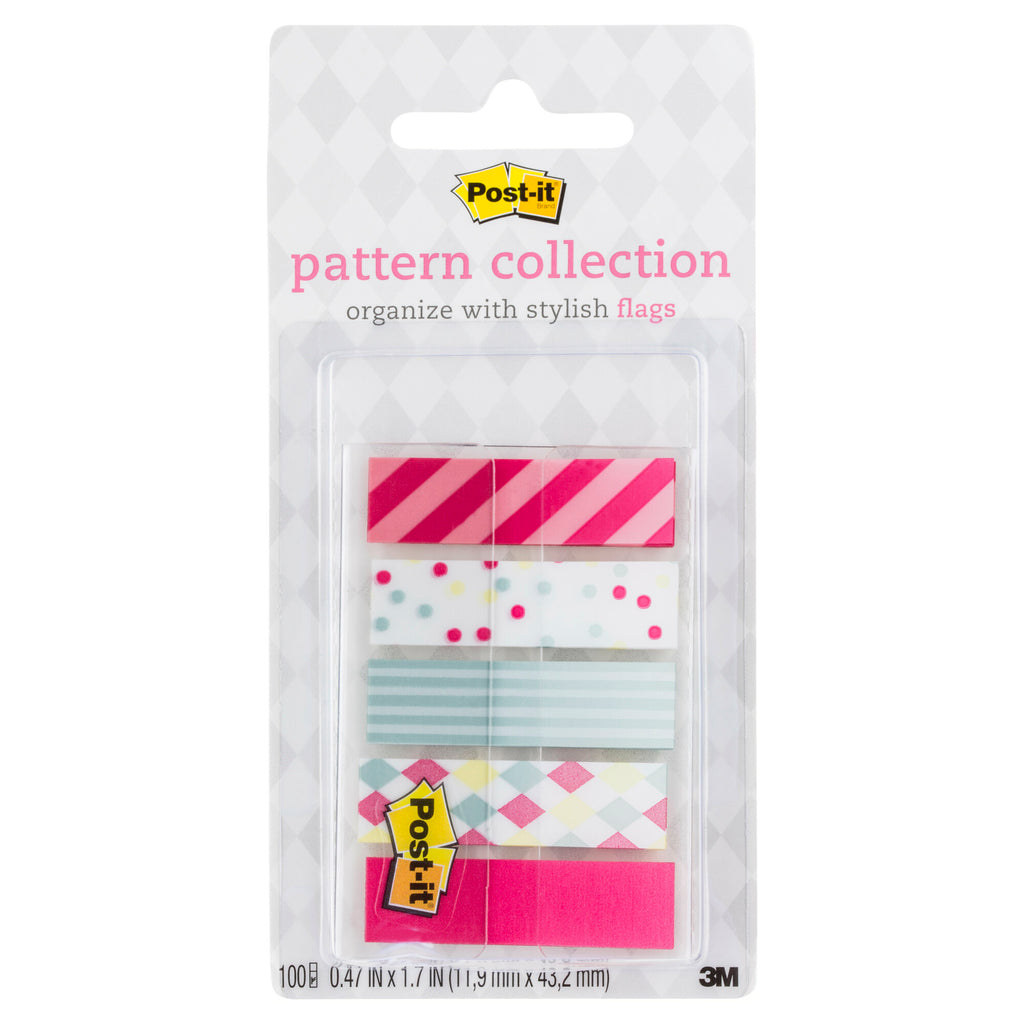 Post-it® Pattern Flags, Carnival Pattern Collection – EIO.com