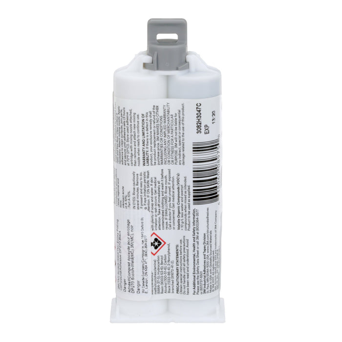 3M Scotch-Weld Epoxy Potting Compound DP270, Black, 48.5mL Duo-Pak ...