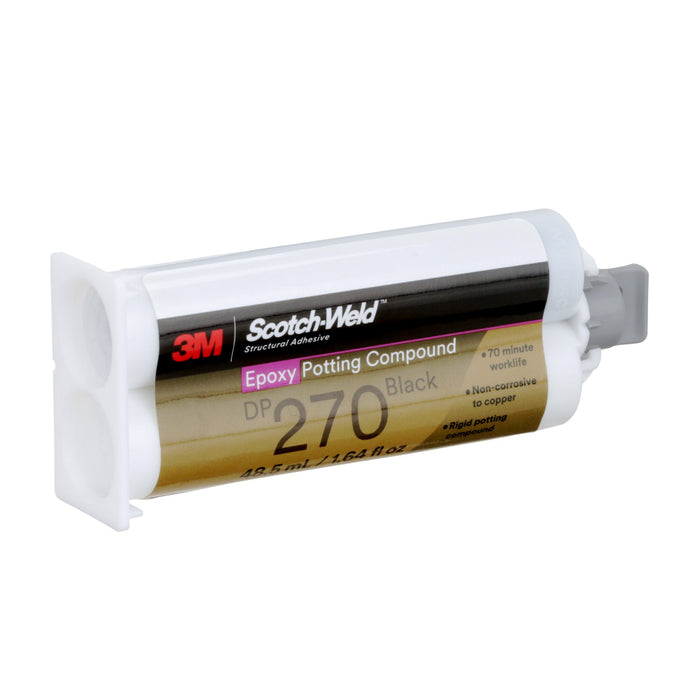 3M Scotch-Weld Epoxy Potting Compound DP270, Black, 48.5mL Duo-Pak ...