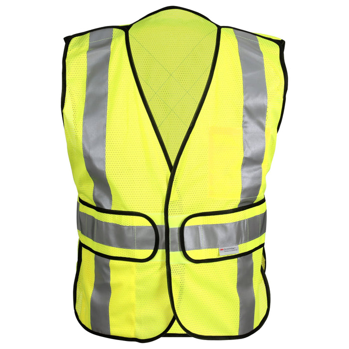 3M Reflective Construction Safety Vest with 5 Point Tear Away, Class 2 ...
