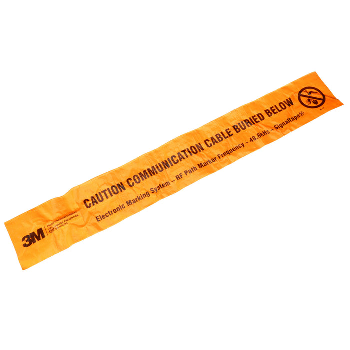 3M Electronic Marking System (EMS) Warning Tape 7901-XT, Orange, 6 in ...