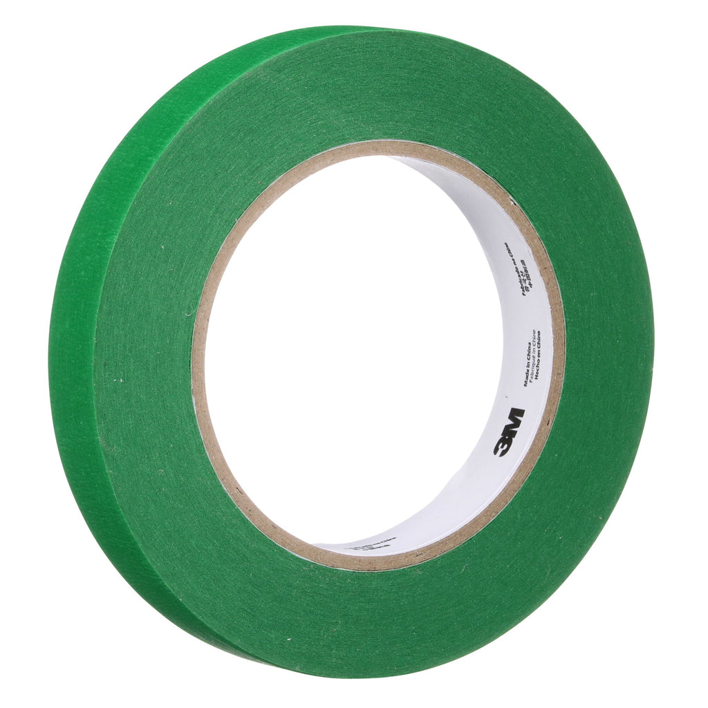 3M UV Resistant Green Masking Tape, 18 mm x 55 m – EIO.com