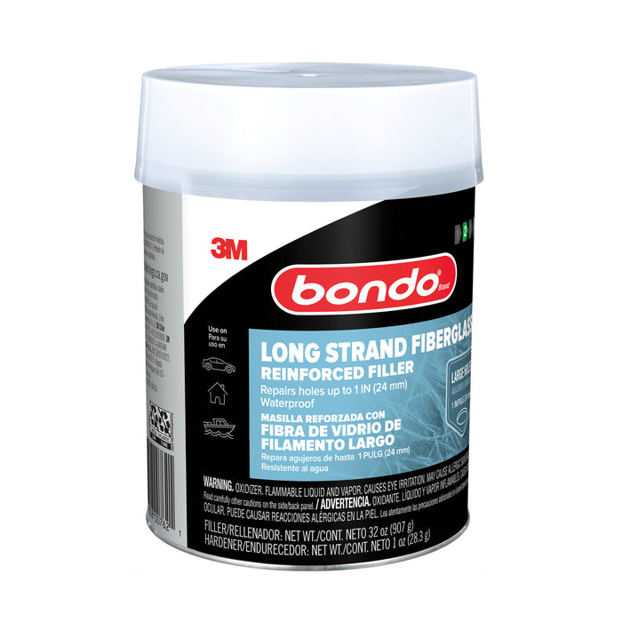 Bondo® Long Strand Fiberglass Reinforced Filler LS-QT-ES, 32 oz (2 lb ...