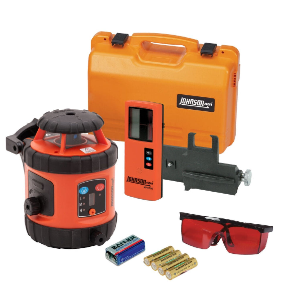 Johnson 40-6516 Self-Leveling Rotary Laser Kit – EIO.com