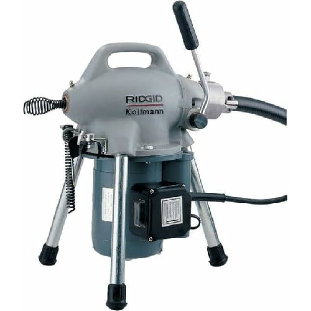 Ridgid 76455 K-50 Sectional Drain Machine, 230V – EIO.com