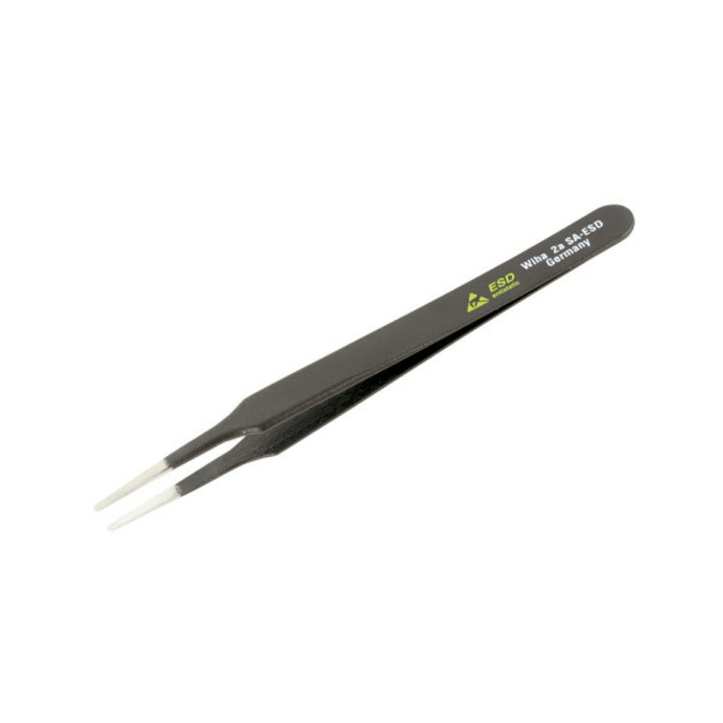 Wiha Tools 44505 ESD Safe Tweezers, 2a SA - 120 mm – EIO.com