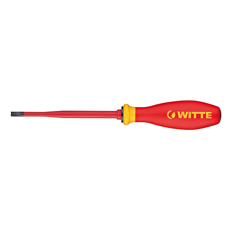 Witte 76015 SB Insulated ProTop II Slim 1000V 5" Slotted Screwdriver ...