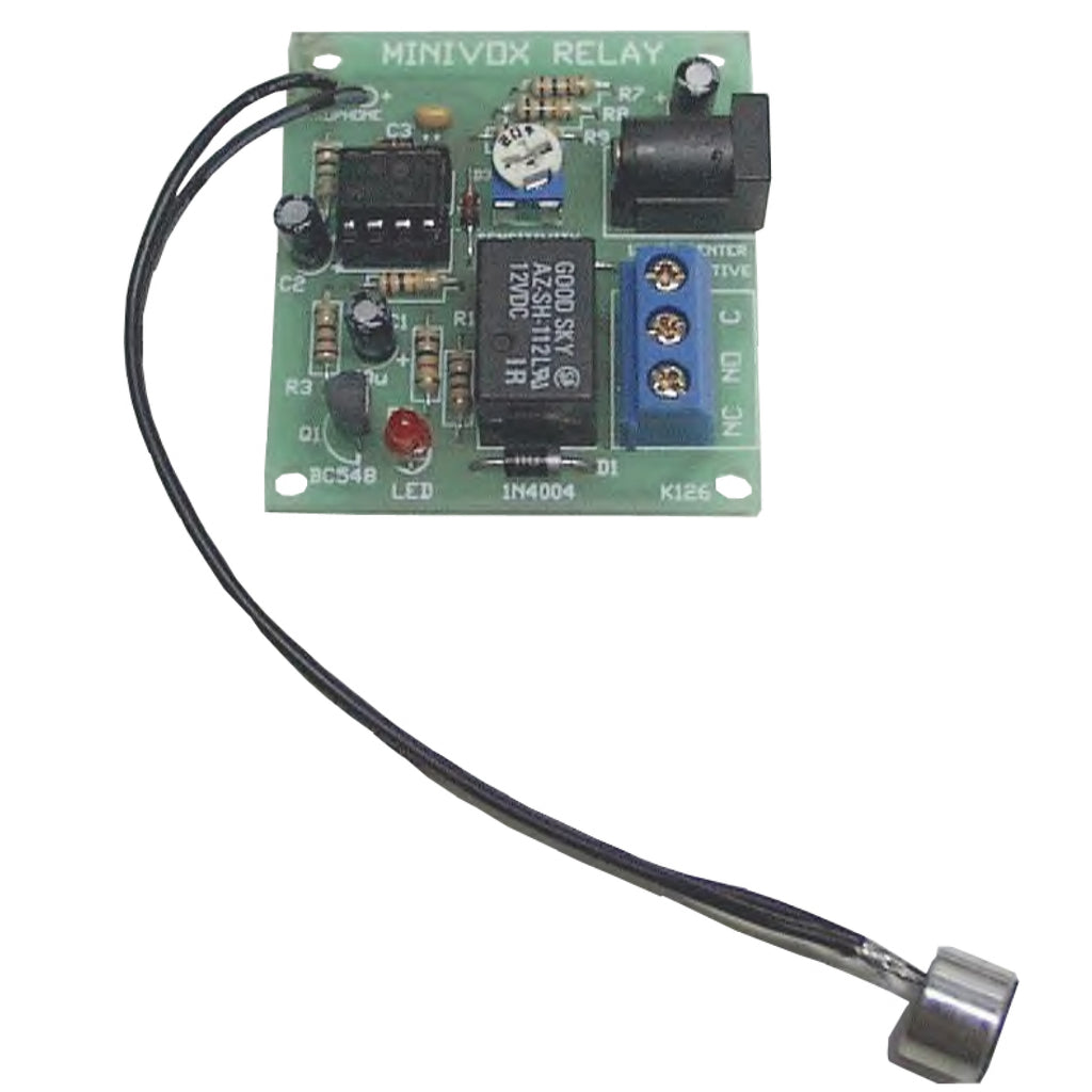 Philmore 80-126 Mini-VOX & Relay Kit (Sound Activated Switch) – EIO.com