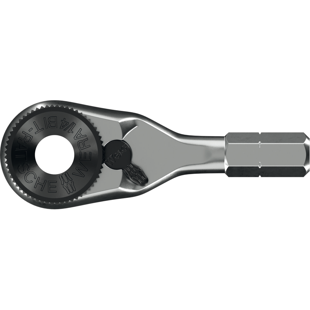 Wera 8011 Zyklop Mini 4 Bit Ratchet, 1/4" x 50 mm – EIO.com
