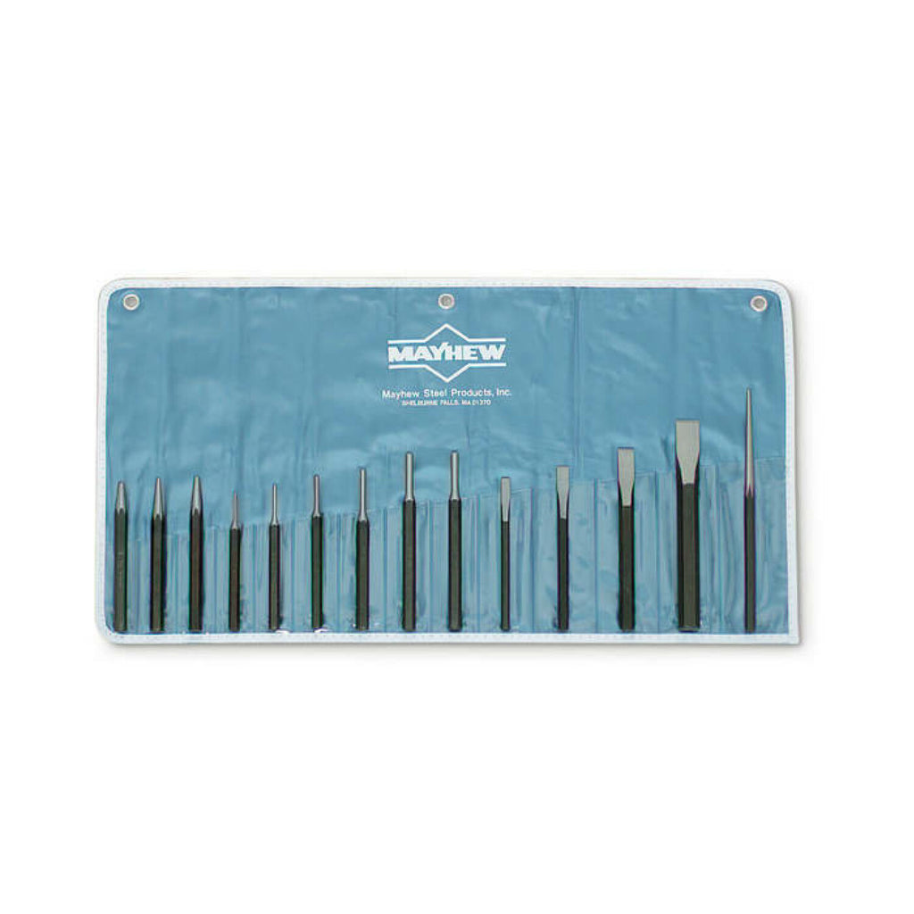 Wright Tools 9663 14 Piece Mechanics Punch & Chisel Kit – EIO.com