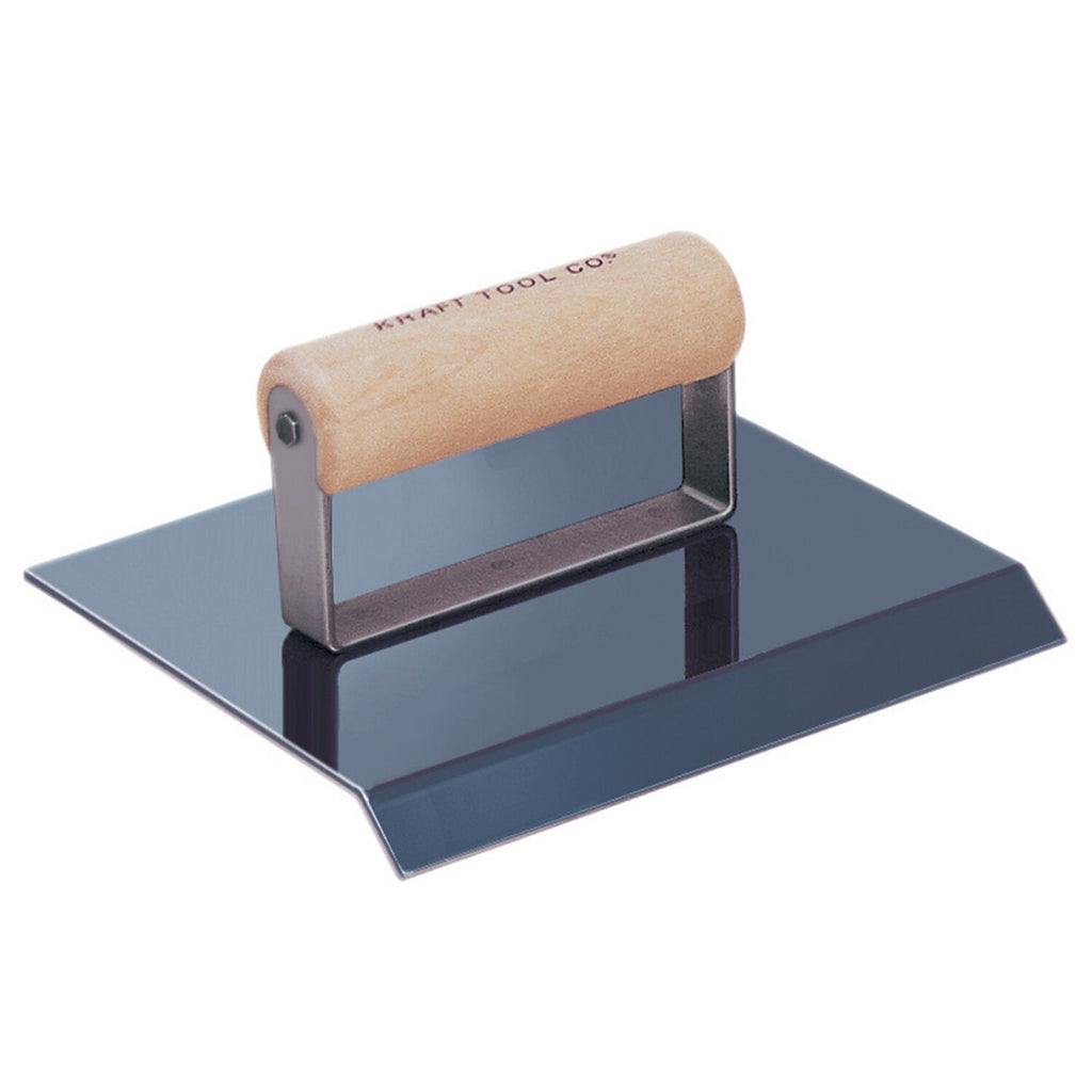 Kraft Tool CF775 9" x 6" 45 Degree Angle 1"Lip Blue Steel Chamfer Edge ...