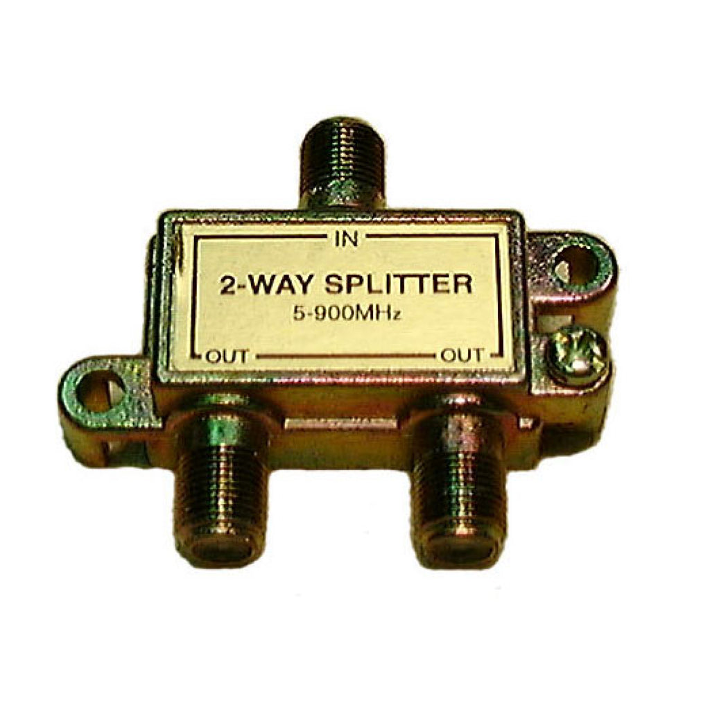 Philmore CS13 2 Way Splitter with Grounding Block – EIO.com