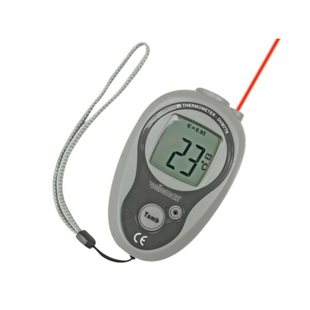 Velleman DVM77N Non-Contact Infrared Pocket Thermometer: -20°C to +270 ...