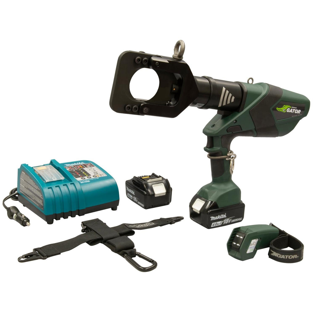 Greenlee ESG65LXR12 Gator Guillotine Remote Cable Cutter, 65 mm, 12V C ...
