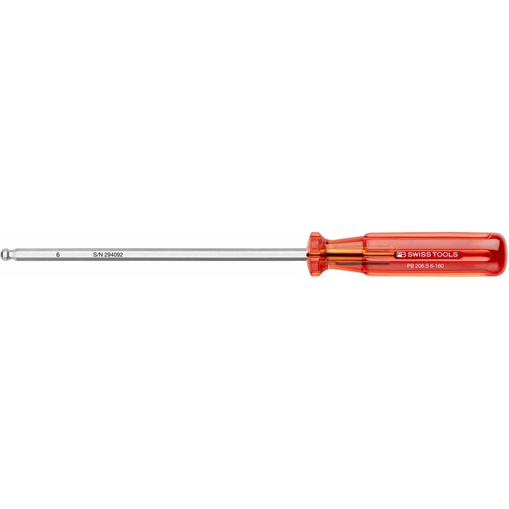 PB Swiss Tools PB 206.S 6-160 Hexagon Classic screwdrivers with ball p ...