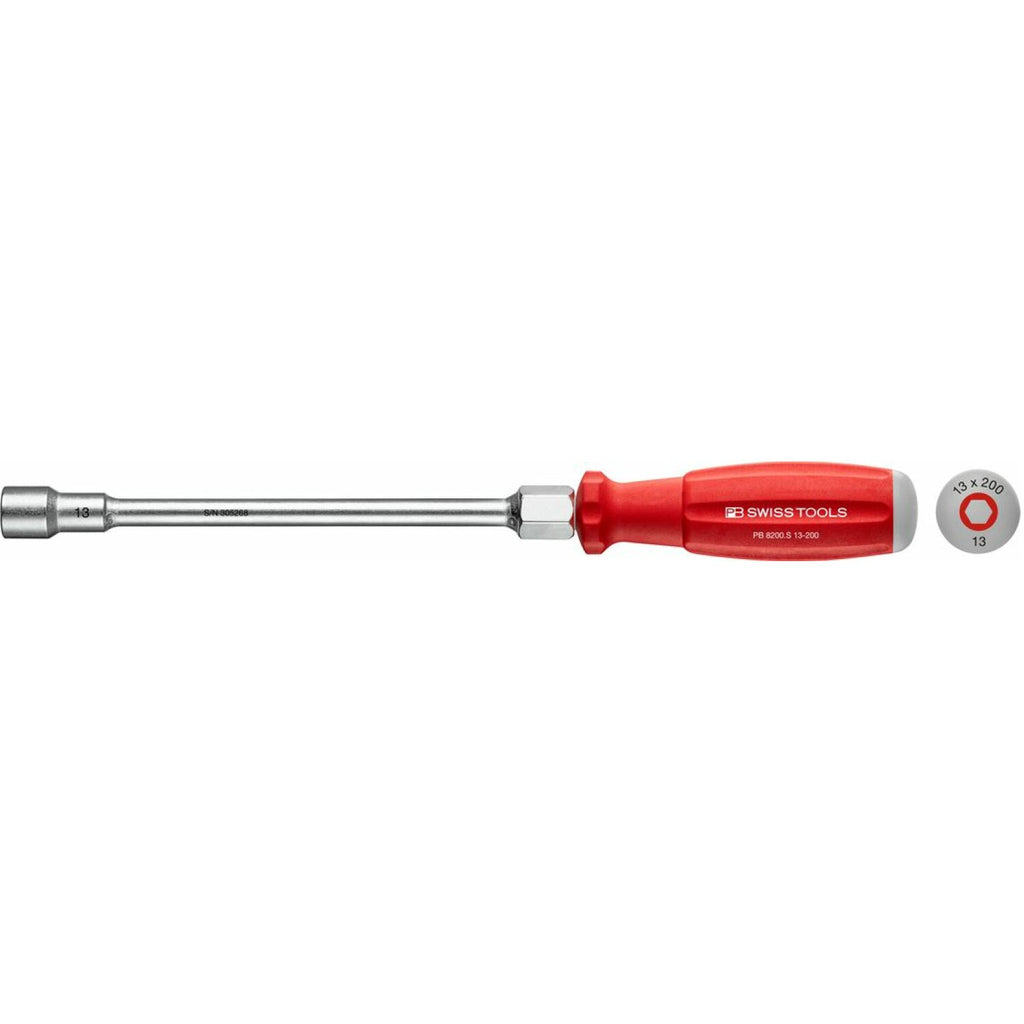 PB Swiss PB 8200.S 13-200 Hex Nut Screwdriver Swiss Grip 13 mm 200 mm ...