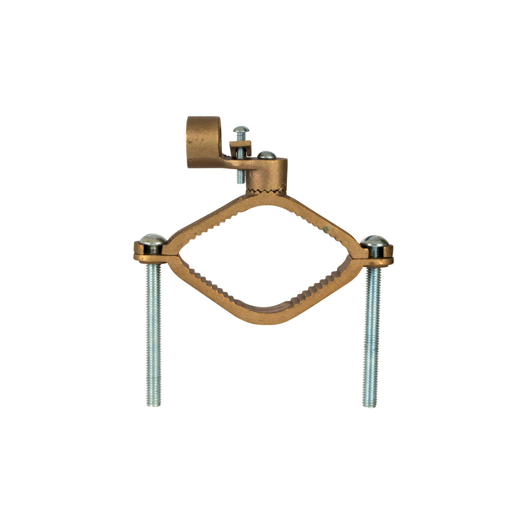 NSI G-21 Bronze Ground Clamp for Rigid Conduit, 2-1/2″ to 4″ Pipe 3/4 ...