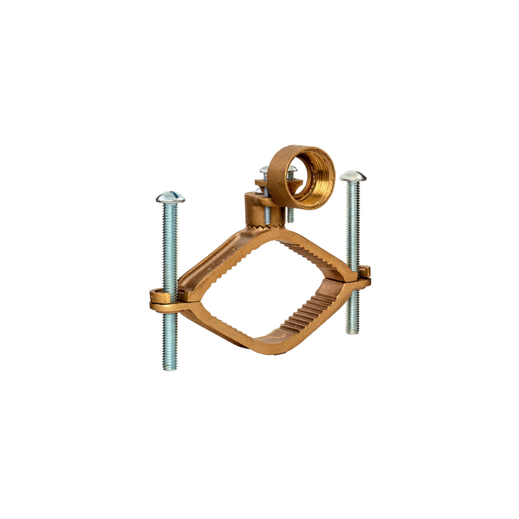 NSI G-24 Bronze Ground Clamp for Rigid Conduit, 2-1/2″ to 4″ Pipe, 1 ...