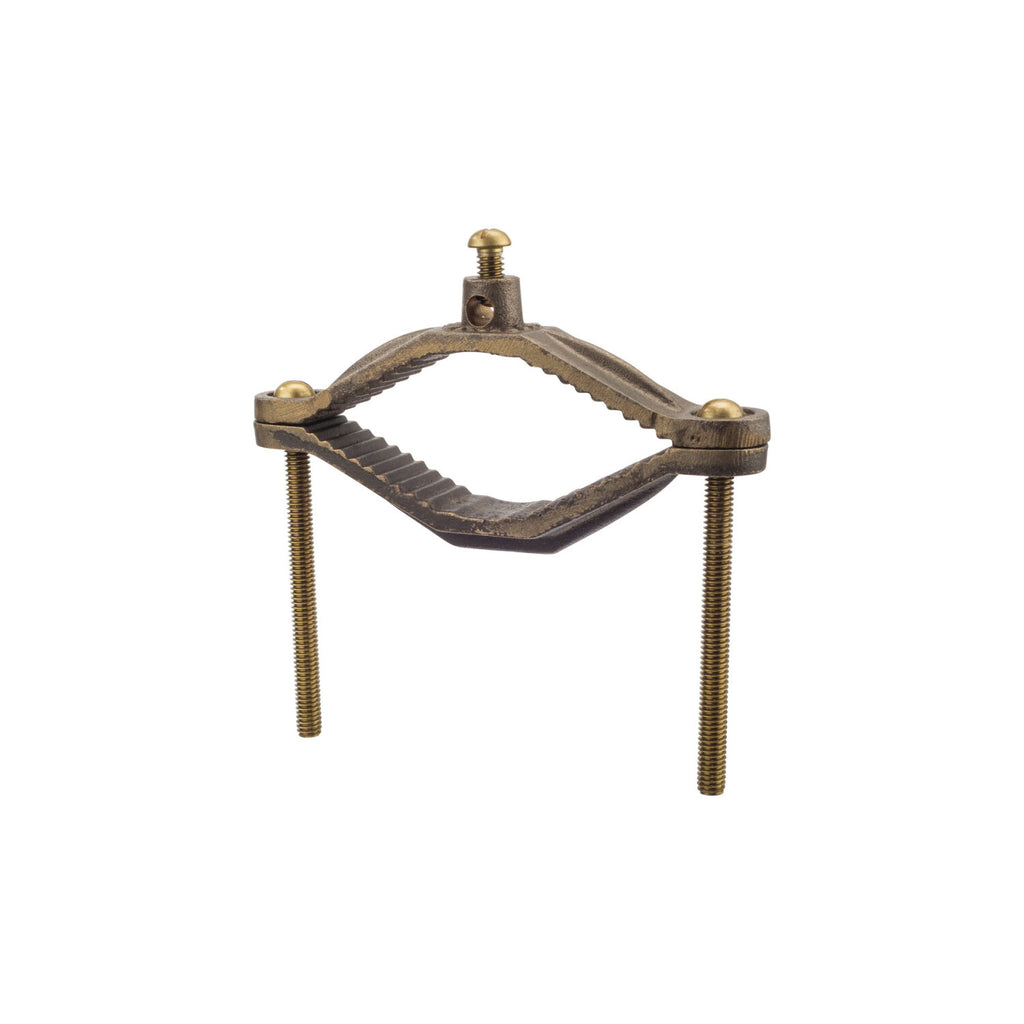 NSI G-4-SBS Direct Burial Bronze Ground Clamp, 2-1/2″ to 4″ Pipe, Reba ...