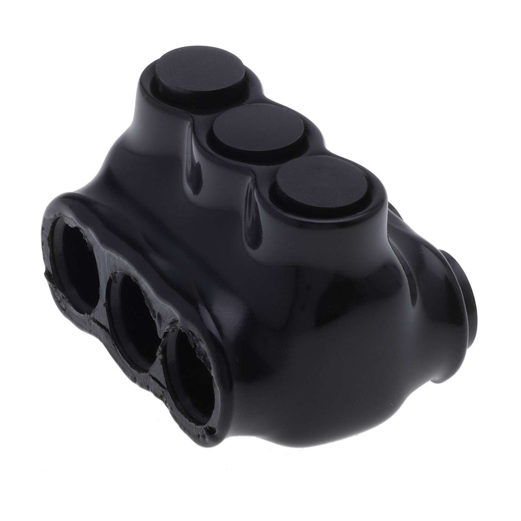 Polaris IPLD2-3B 3-Port Black Multi-Tap Pre-Insulated Connector, 2 AWG ...