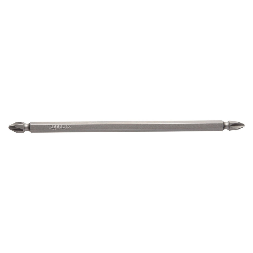 Vessel MB43P2150HP1 DOUBLE-ENDED BIT 1/4" Hex B, +2x150H Magnetized ...
