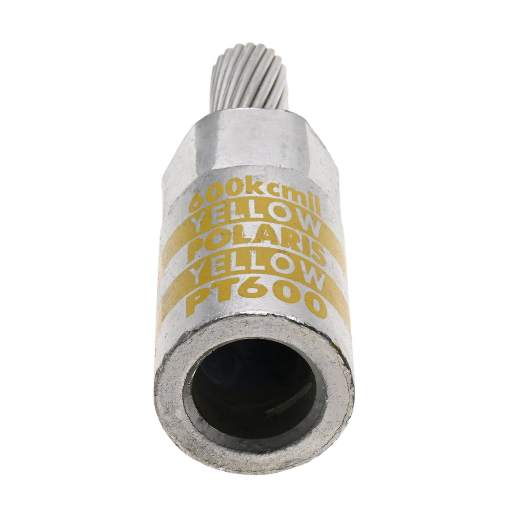 NSI PT600 350 MCM Aluminum Pin Terminal – Yellow – Copper Pin – EIO.com