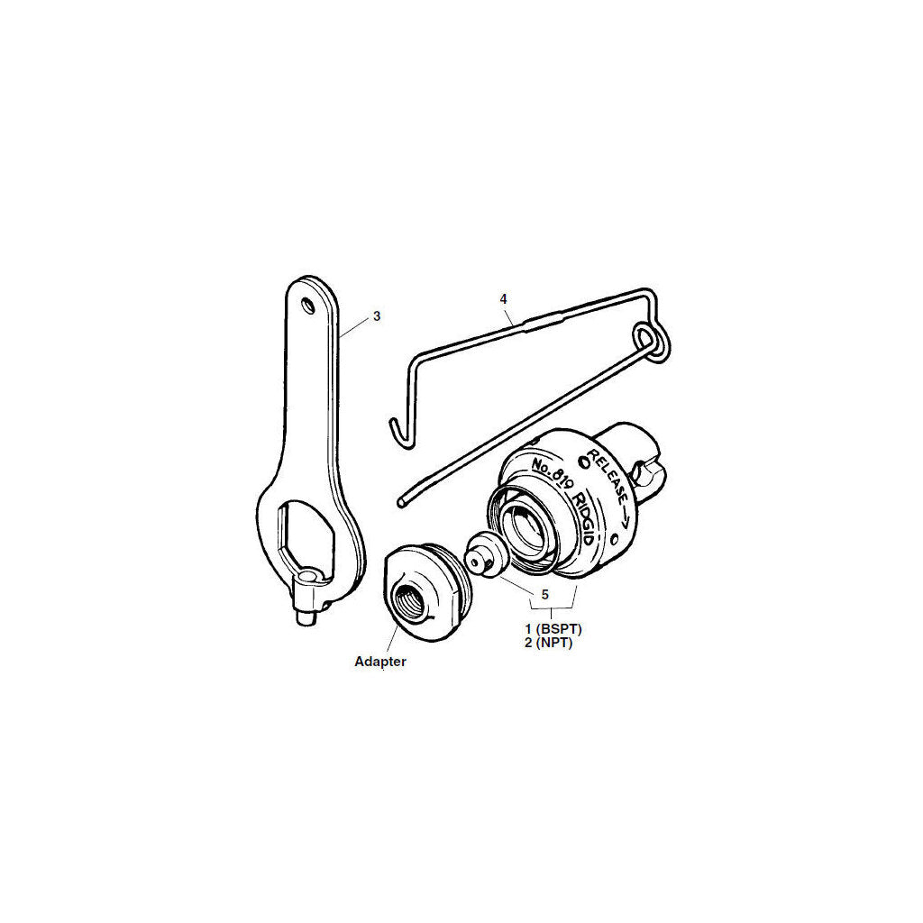 Ridgid 51065 1'' NPT Adapter – EIO.com