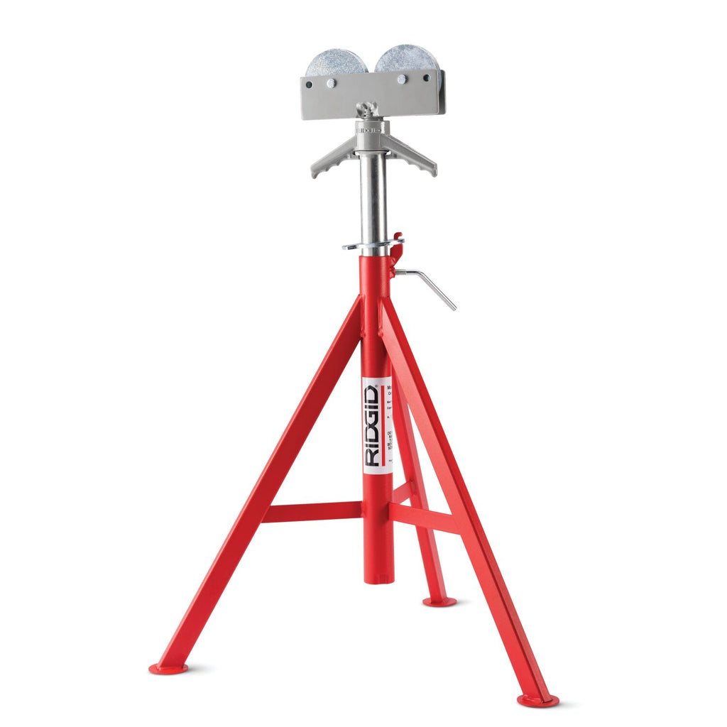 Ridgid 56672 RJ-99 32" - 55" Rolller Head High Pipe Stand – EIO.com